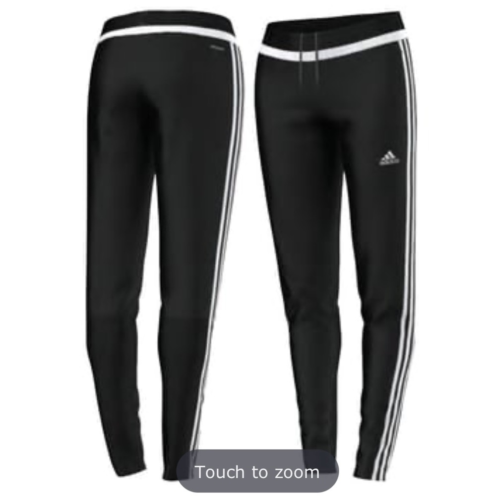 Adidas Black Tiro 15 Training Pants - Womens Size Med… - Gem